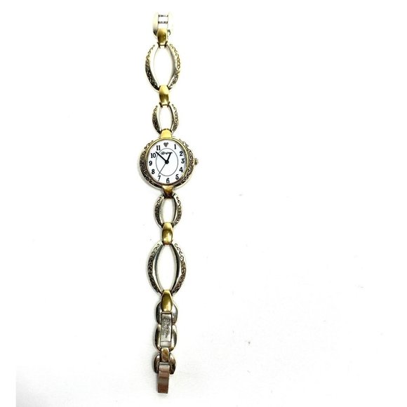 Brighton | Accessories | Brighton Alta Ladies Analog Watch Gold Silver ...